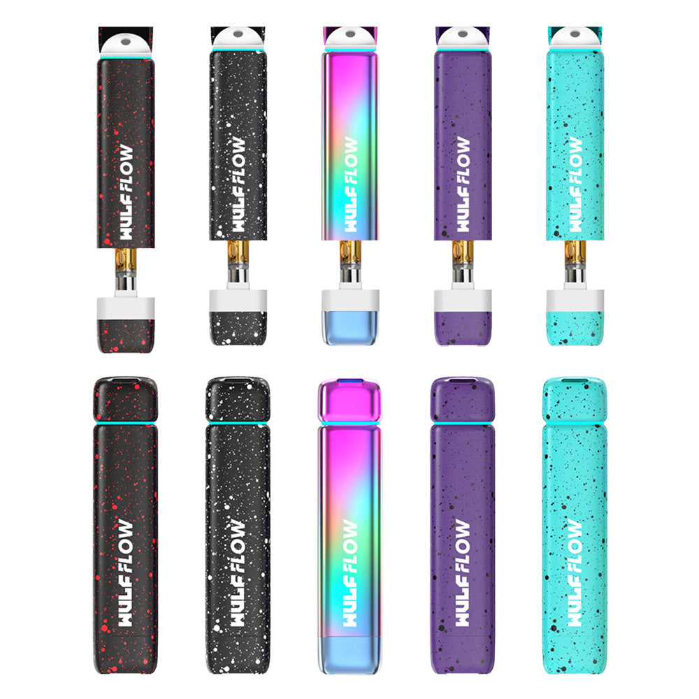 (BATTERY) WULF FLOW 510 BATTERY 10CT - ASSORTED COLOR – Hibro Wholesale