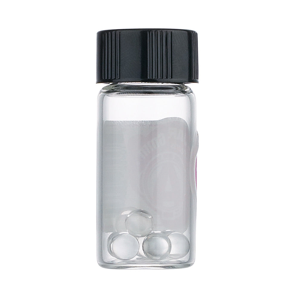 (BEADS) ISO JAR QUARTZ PEARLS JAR - CLEAR 6mm 10CT – Hibro Wholesale