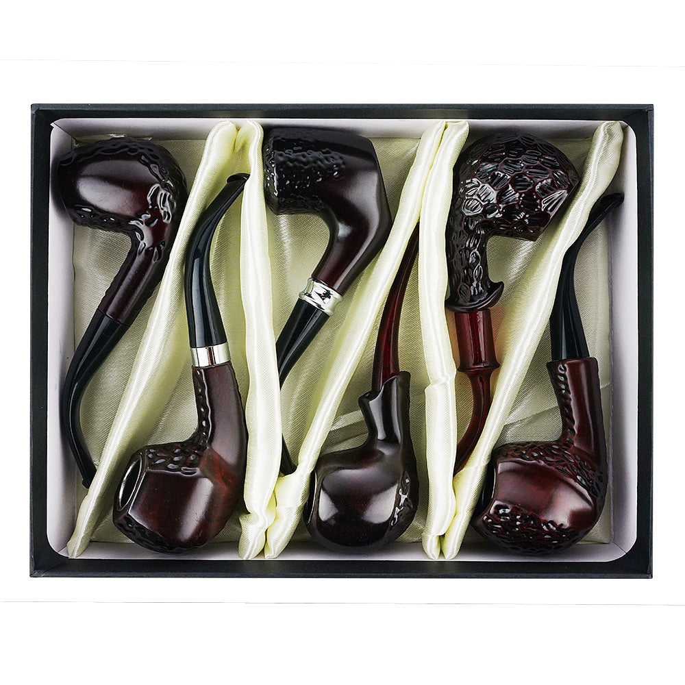 (WOOD PIPE) NIRVANA PIPE 6CT #30359 - ASSORTED – Hibro Wholesale