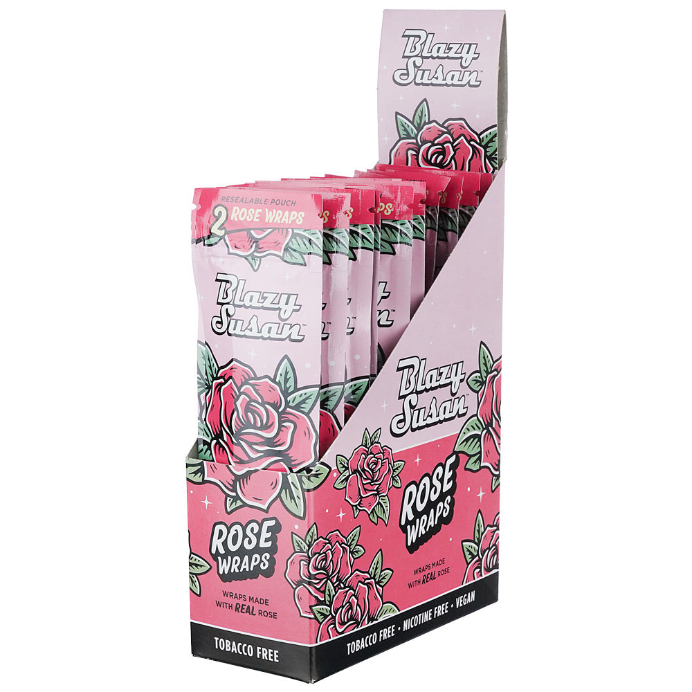 (WRAP) BLAZY SUSAN ROSE PETAL HEMP 2CT 25PK – Hibro Wholesale