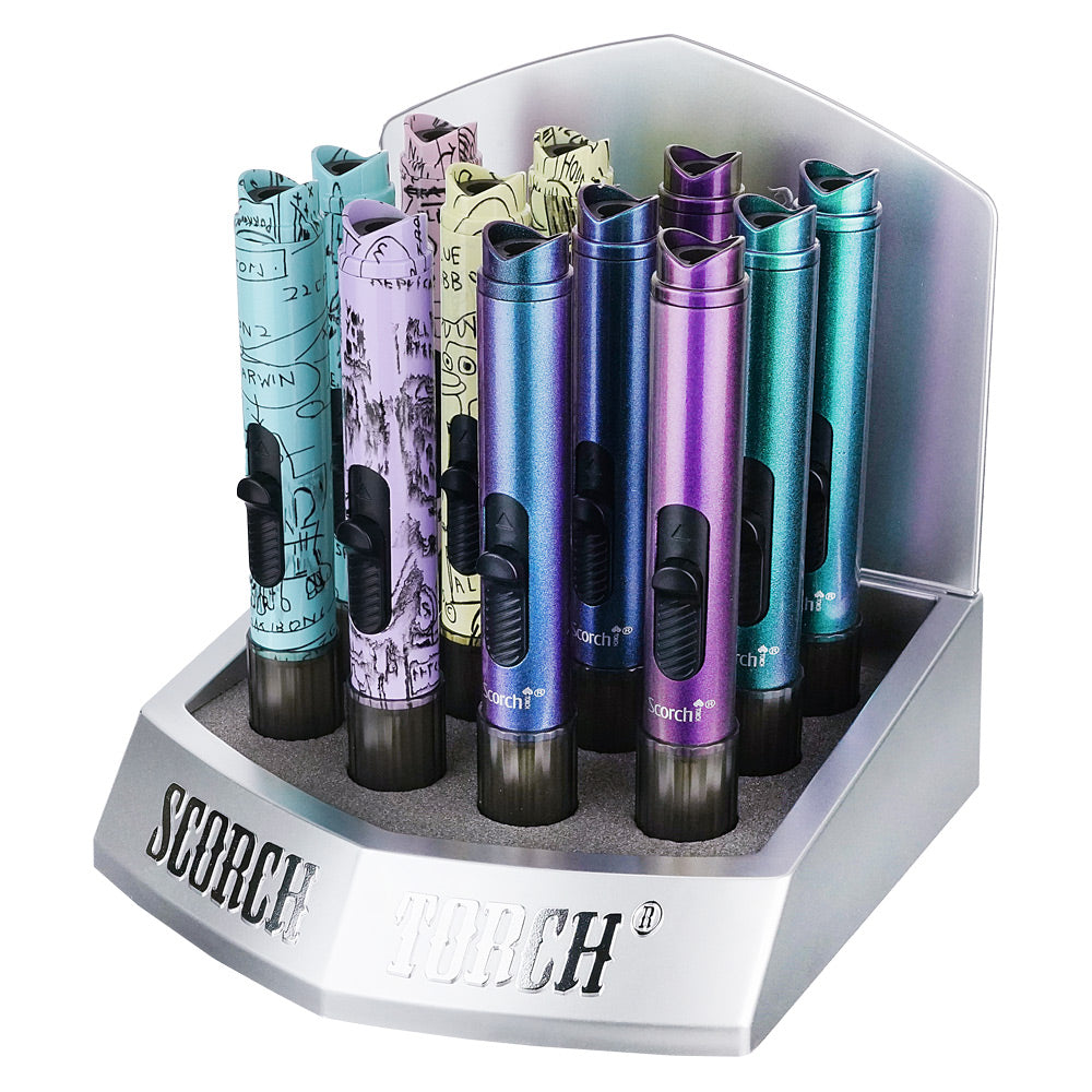 (TORCH SET) SCORCH #61734-1 MIX 12CT - ASSORTED DESIGN COLOR – Hibro ...