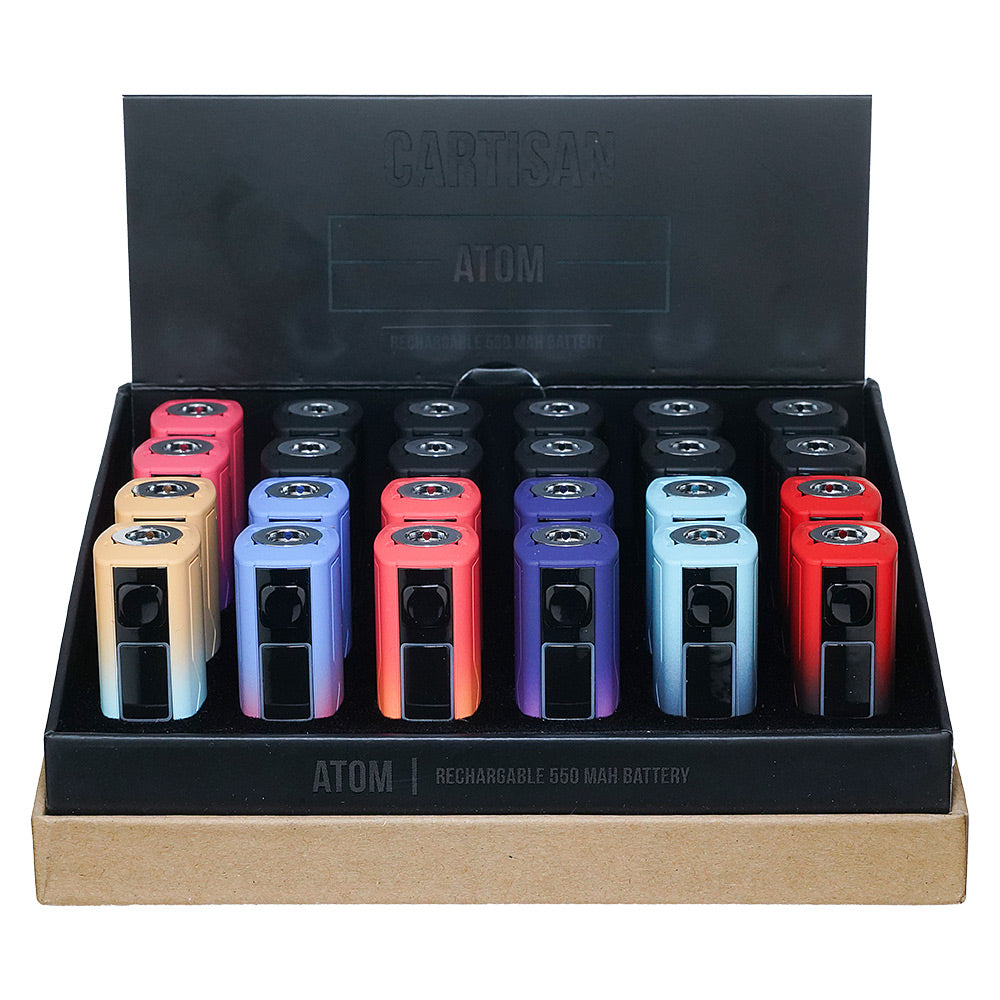 (BATTERY) CARTISAN ATOM 510 THREAD BATTERY SET – Hibro Wholesale