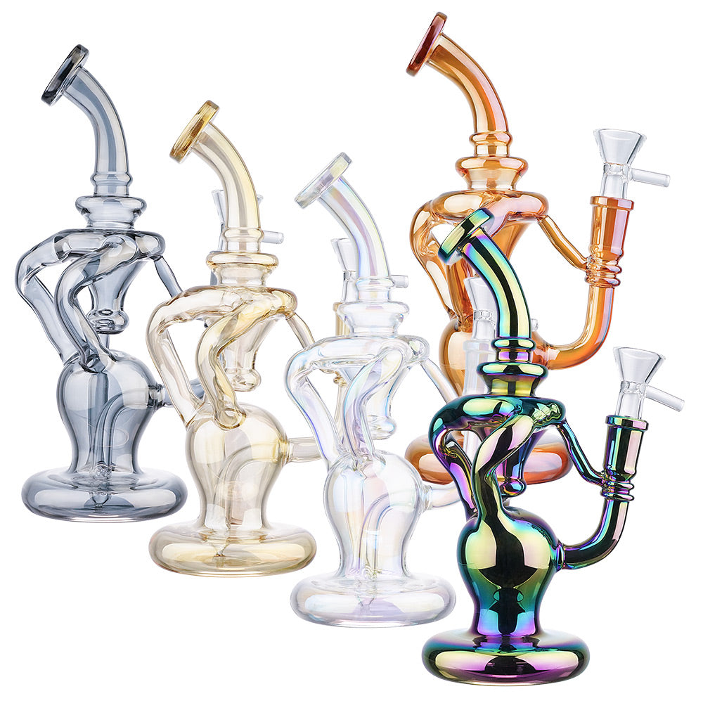 (RECYCLER) 8" SHINY FULL COLOR - FULL RAINBOW – Hibro Wholesale