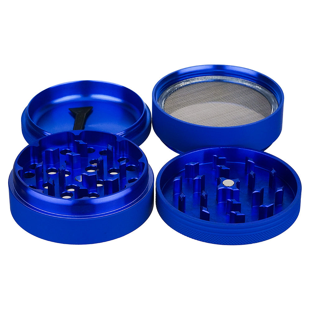 (GRINDER) 2.5" HUMAN GRADE 4PC #4R - GREY – Hibro Wholesale