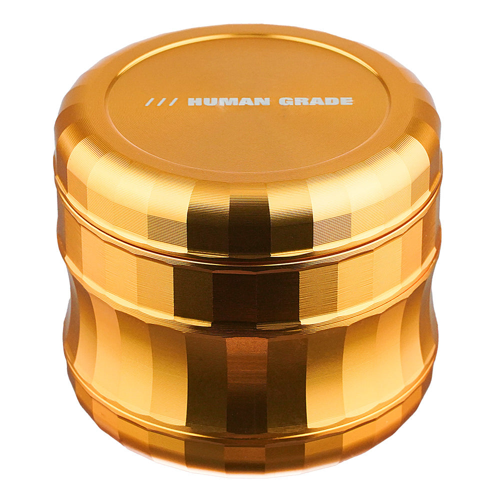 (GRINDER) 2.5" HUMAN GRADE 4PC #6M - GOLD – Hibro Wholesale