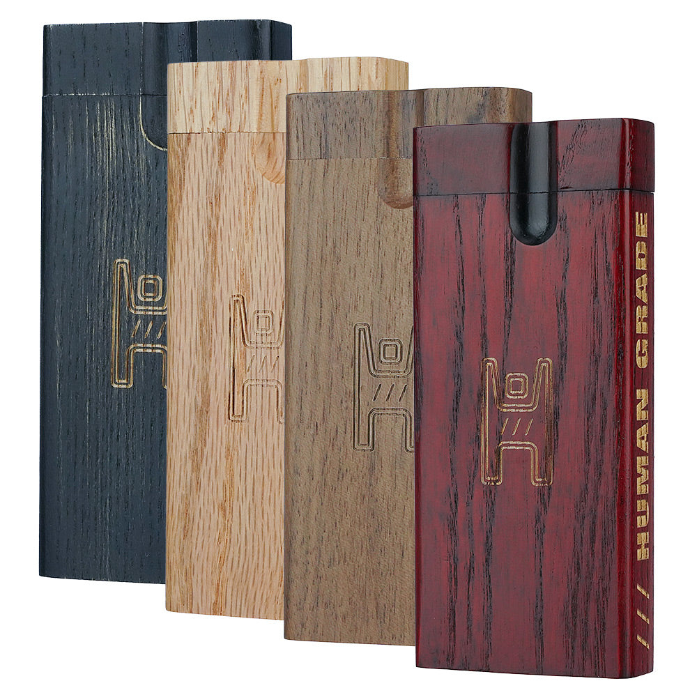 (DUGOUT) HUMAN GRADE WOODEN DUGOUT - OAK – Hibro Wholesale