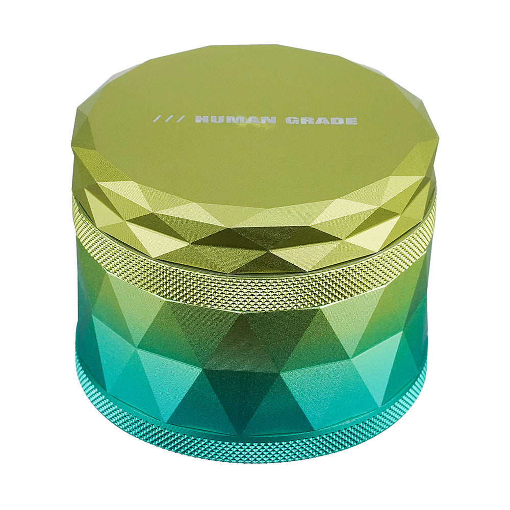 (GRINDER) 2.5" HUMAN GRADE 4PC #7F - YELLOW LIME – Hibro Wholesale