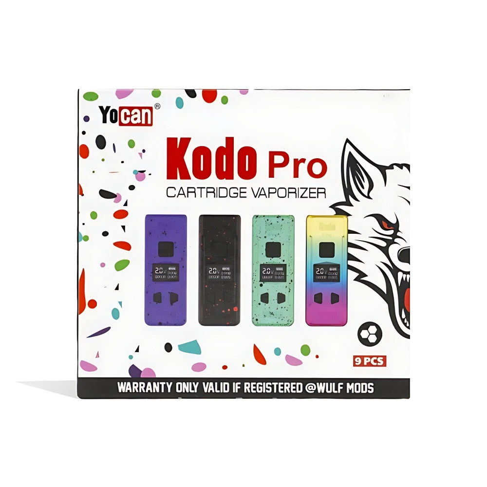 (BATTERY) YOCAN WULF KODO PRO BATTERY - 9CT – Hibro Wholesale