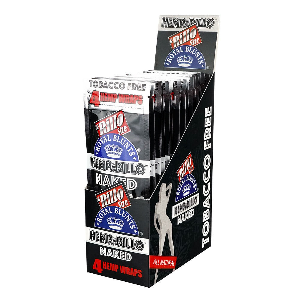 (WRAP) HEMPARILLO 4 HEMP WRAPS - NAKED 15CT – Hibro Wholesale