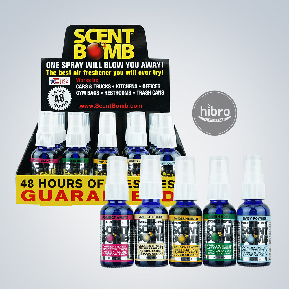 (OTHER) SCENT BOMB AIR FRESHNER STANDARD 20CT – Hibro Wholesale