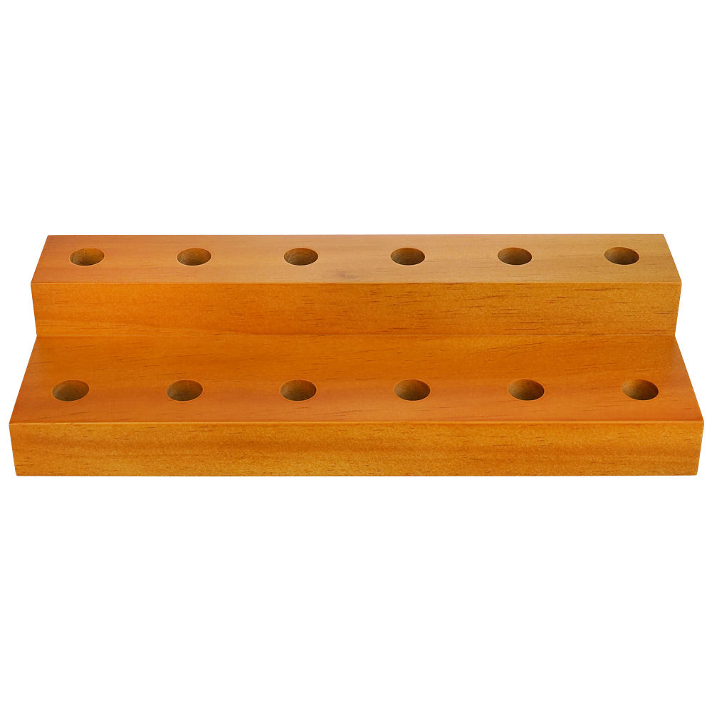 (DISPLAY) 10" WOOD DISPLAY STAND – Hibro Wholesale