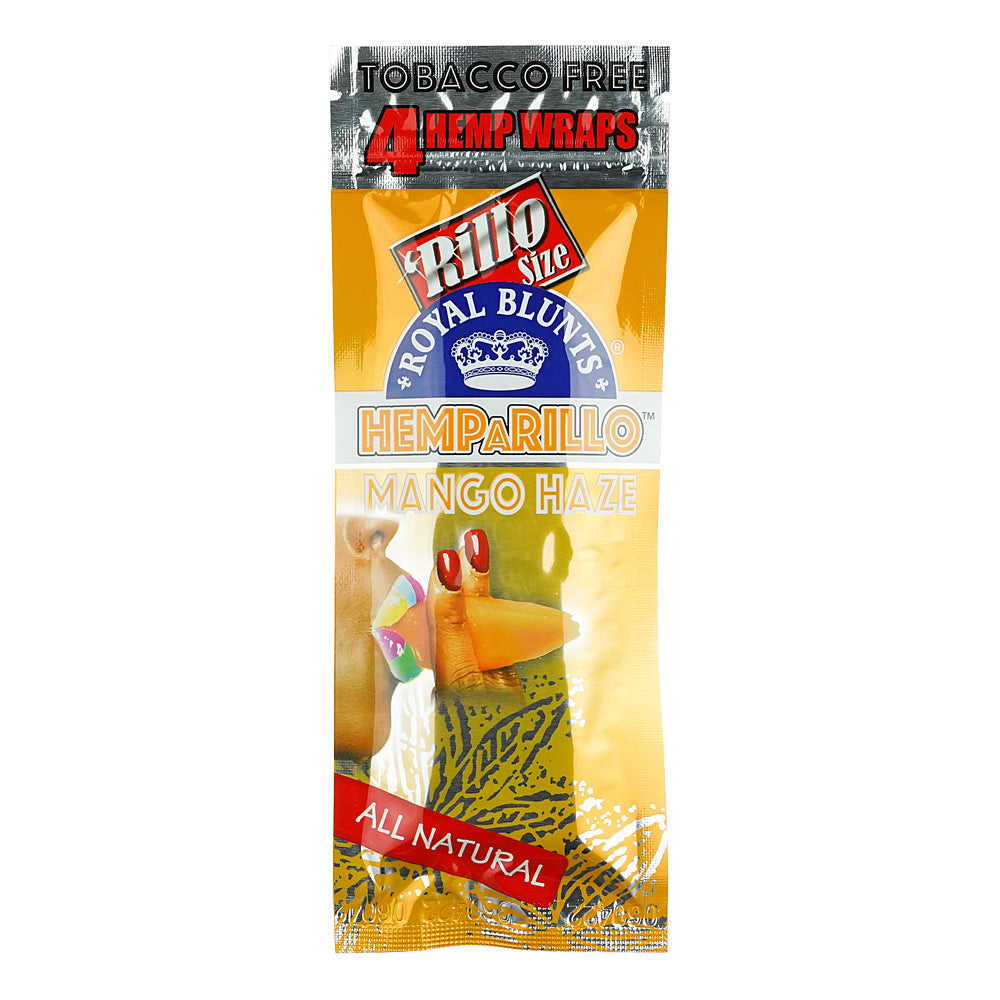 (WRAP) HEMPARILLO 4 HEMP WRAPS - MANGO HAZE 15CT – Hibro Wholesale