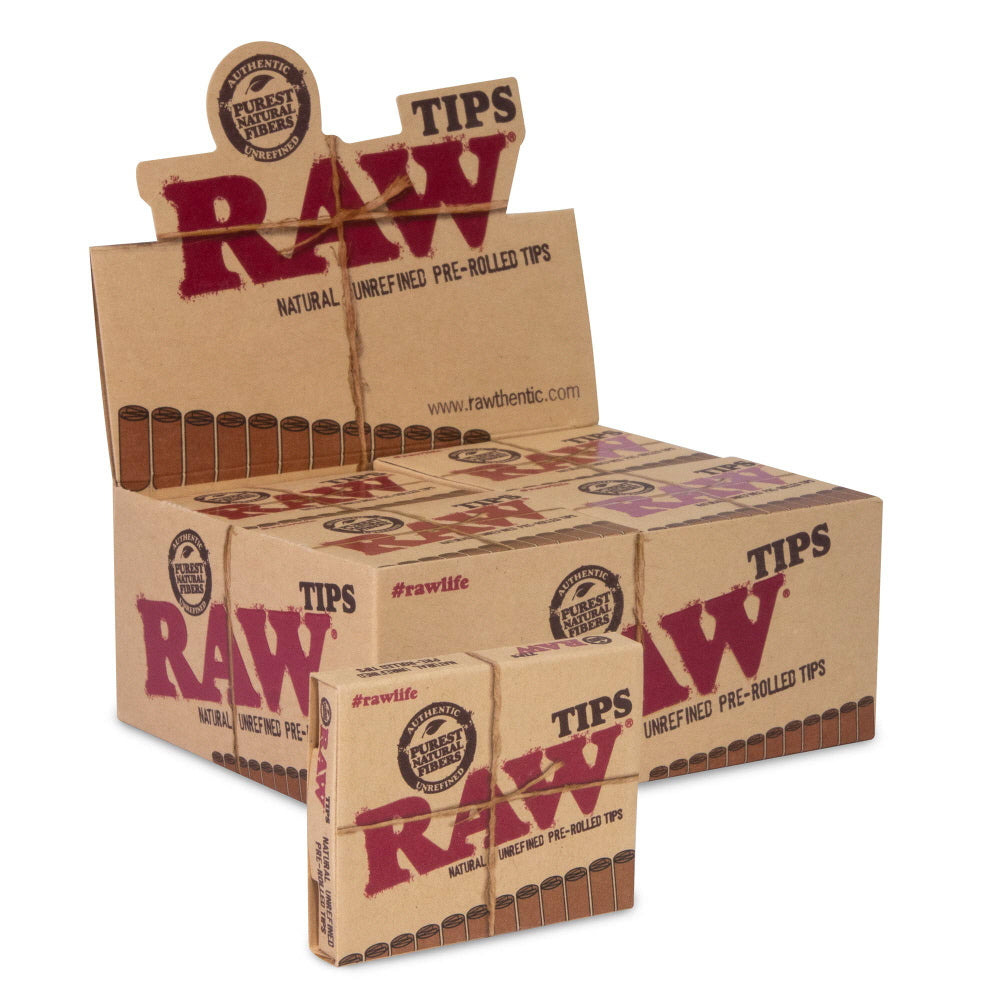 (TIP) RAW PRE-ROLLED TIPS - 20CT – Hibro Wholesale