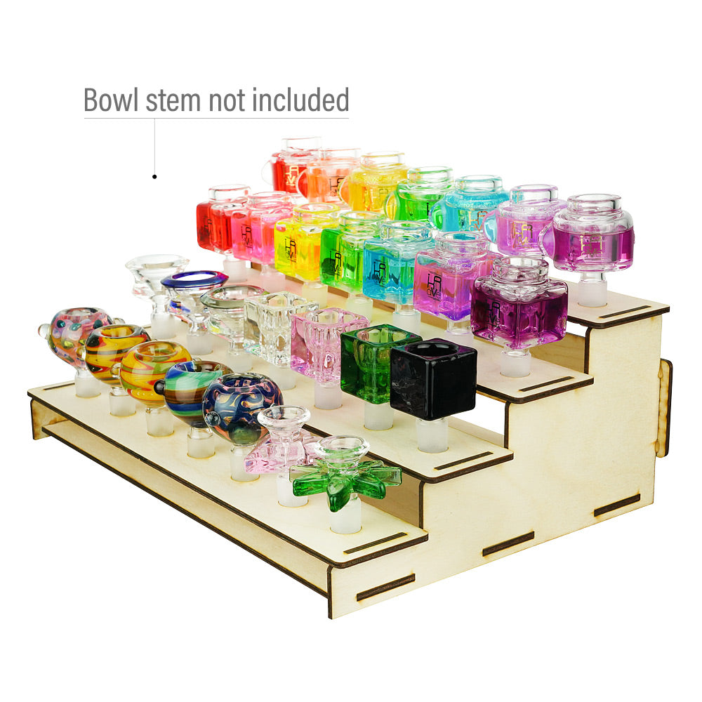 4-TIER BOWL STEM WOOD DISPLAY ( BOWLS ARE NOT INCLUDED) – Hibro Wholesale